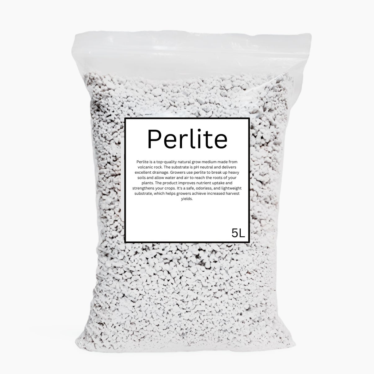 Improve Soil Aeration with Perlite 5L | Plant and Pot Co.