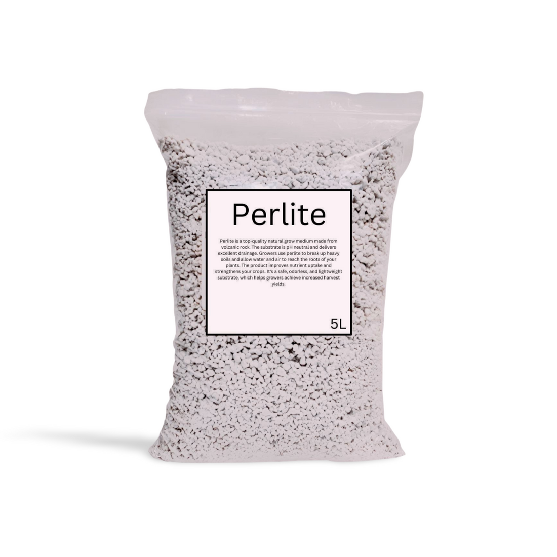 Improve Soil Aeration with Perlite 5L | Plant and Pot Co.